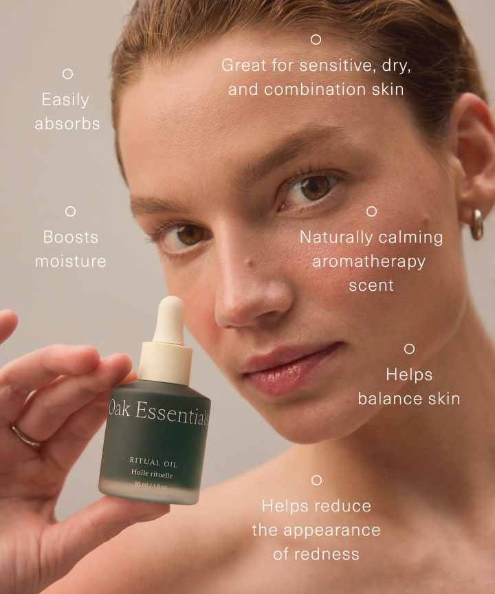 Ritual Oil | Blue Tansy Face Oil for Sensitive Skin – Oak Essentials