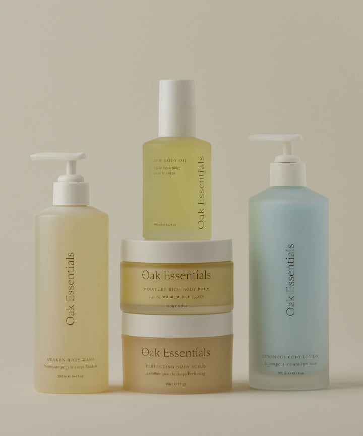 The Body Routine | Clean Body Care Shower Gift Set – Oak Essentials